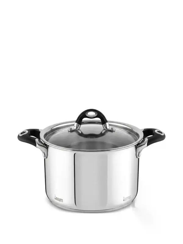 BIALETTI Stainless Steel Pot - Silver
