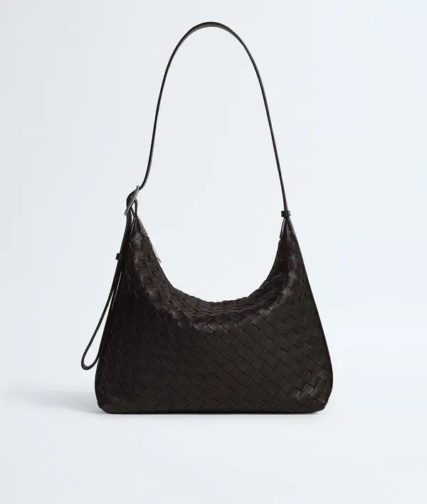 Bottega Veneta Small Traveler Hobo Bag - Espresso