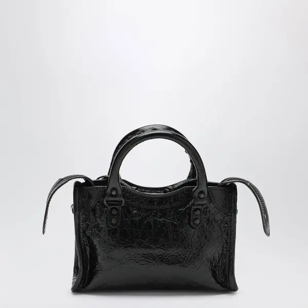 Balenciaga Le City Nano Lambskin Leather Handbag