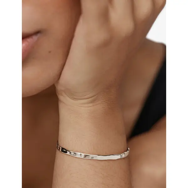 Monica Vinader Siren Muse Slim Sterling- Bracelet Cuff