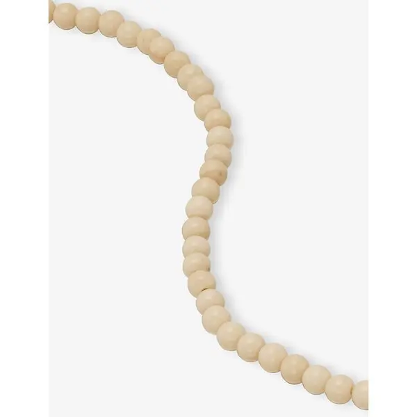 ANNIKA INEZ Beaded Sterling-silver And Riverstone Necklace