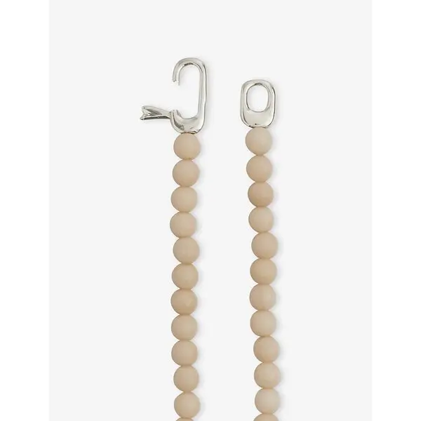 ANNIKA INEZ Beaded Sterling-silver And Riverstone Necklace
