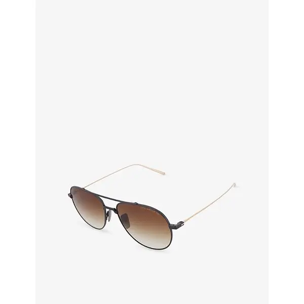 Dita D4000440 Artoa 79. Pilot-frame Metal Sunglasses