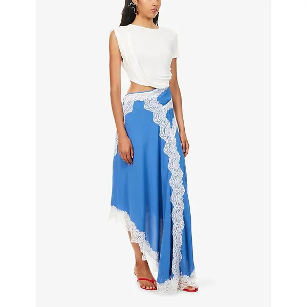 Christopher Esber Verve Twisted Tee Silk-jersey Maxi Dress