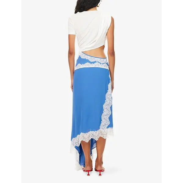 Christopher Esber Verve Twisted Tee Silk-jersey Maxi Dress