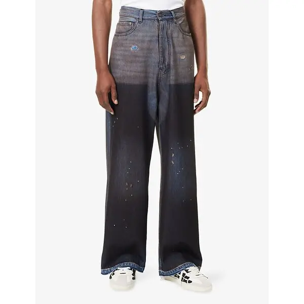 Amiri Faded Carpenter Straight-leg Denim Jeans