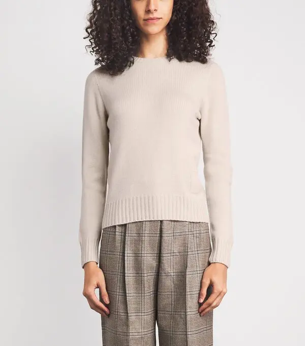 Agnona Cashmere Lipstick Sweater