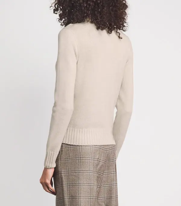 Agnona Cashmere Lipstick Sweater
