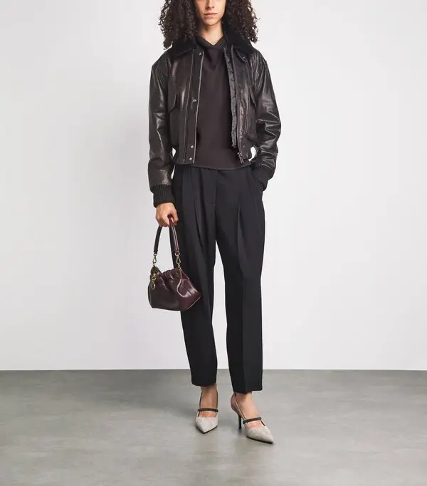 Agnona Sleeveless Draped Blouse