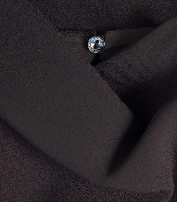 Agnona Sleeveless Draped Blouse