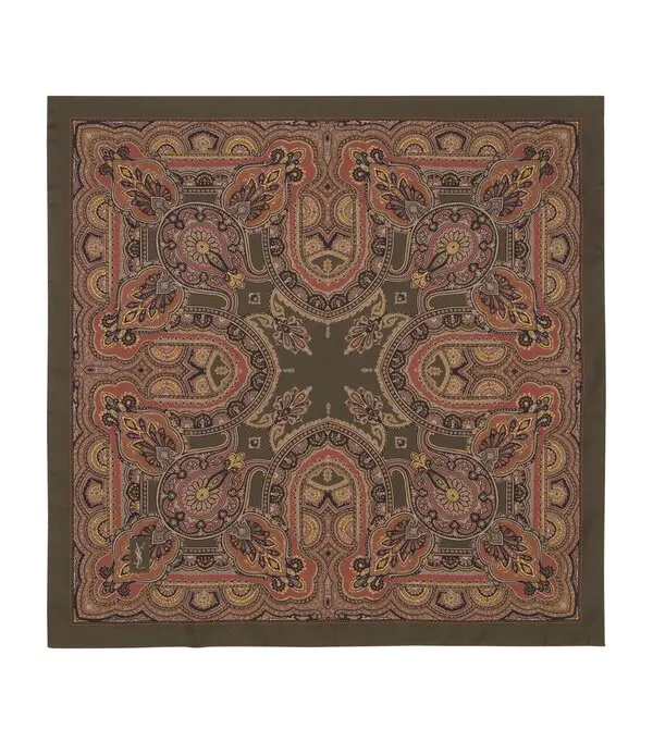Saint Laurent Paisley Scarf