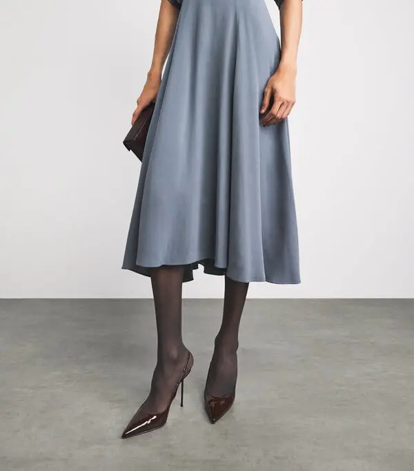 Agnona Draped Kimono Maxi Dress