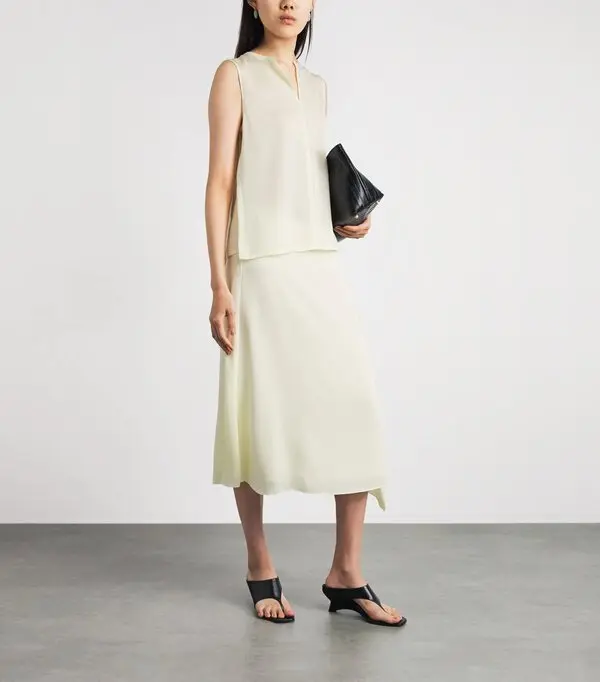 Theory Split-neck Shell Top