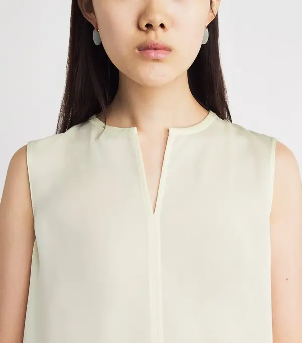 Theory Split-neck Shell Top
