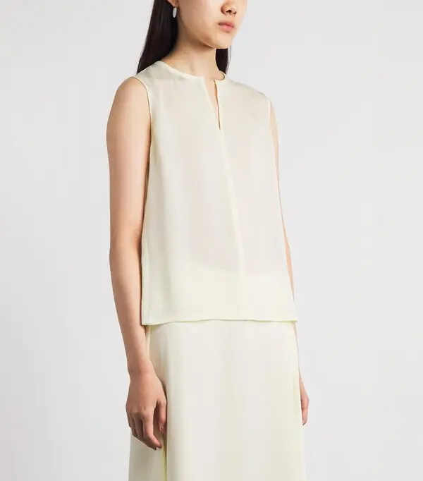 Theory Split-neck Shell Top
