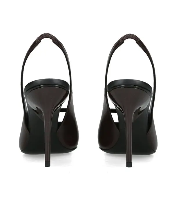 Alaïa Leather Drop Slingback Pumps 90