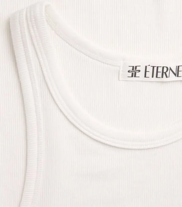 Eterne Ribbed Tank Top