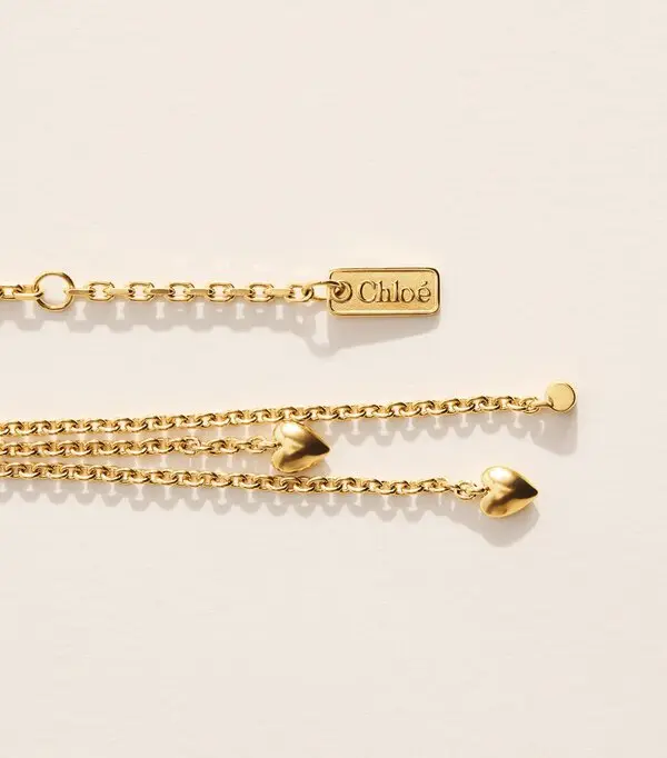 Chloé Mini Paddington Charm Necklace