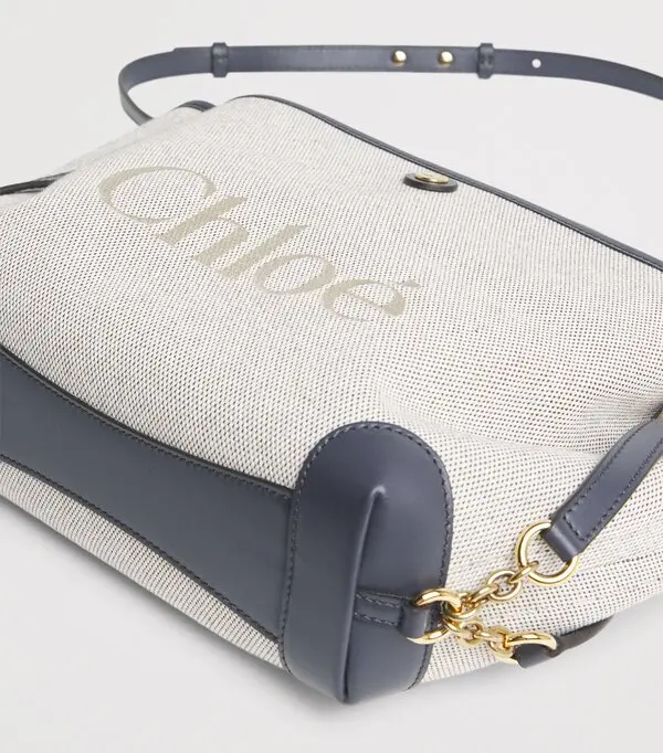 Chloé Small Canvas Clover Carry Top-handle Bag