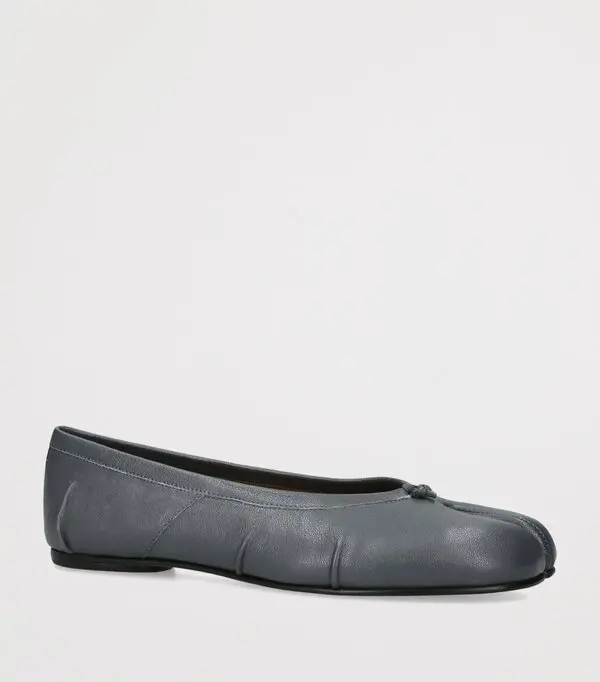MAISON MARGIELA Leather Tabi Ballet Flats