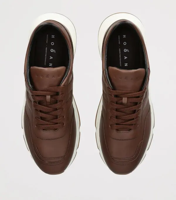Hogan Leather Hyperlight Sneakers