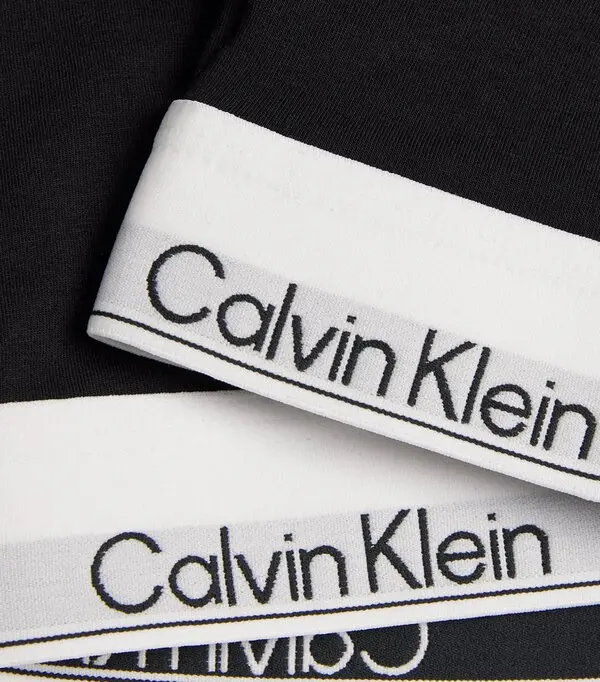 Calvin Klein Cotton-blend Icon Unlined Bralette