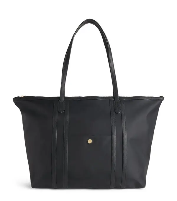 Harrods Nylon Jetsetter Tote Bag - Black