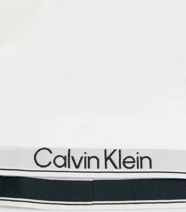 Calvin Klein Cotton-blend Icon Unlined Bralette