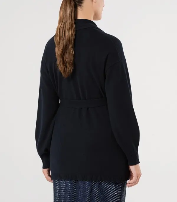 Marina Rinaldi Cashmere Belted Cardigan