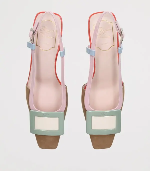 ROGER VIVIER Belle Vivier Slingback Pumps 45