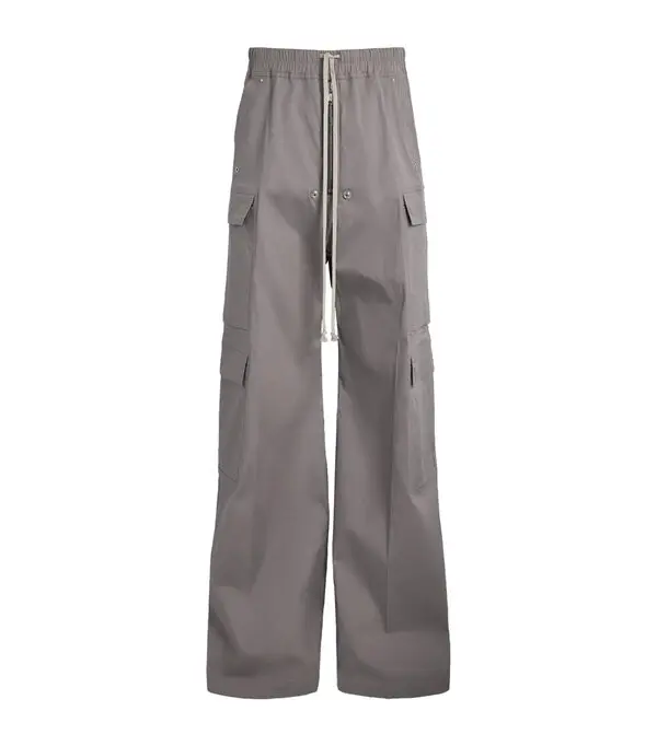 Rick Owens Cargobelas Wide-leg Trousers - Grey