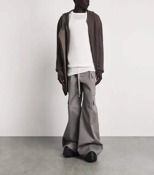 Rick Owens Wide-leg Cargo Trousers
