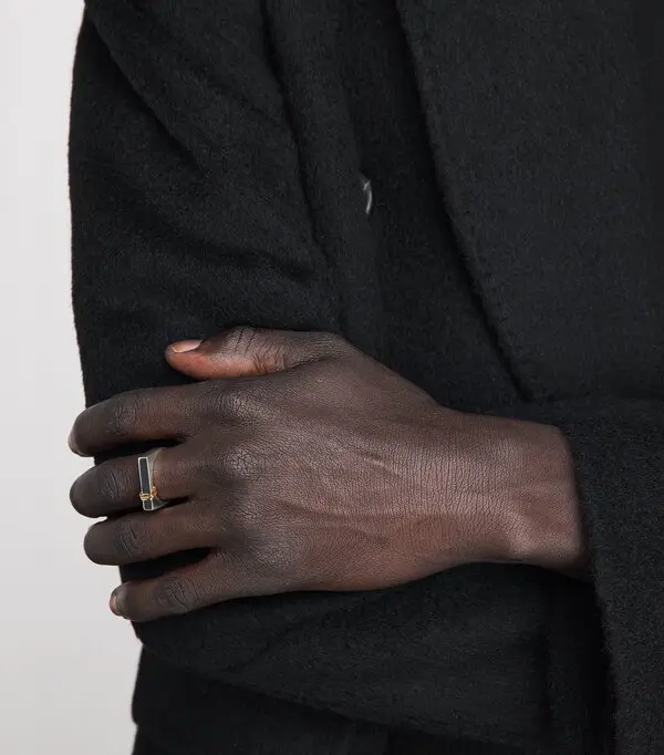 FYR Sterling And Yellow Gold Blaze Ring