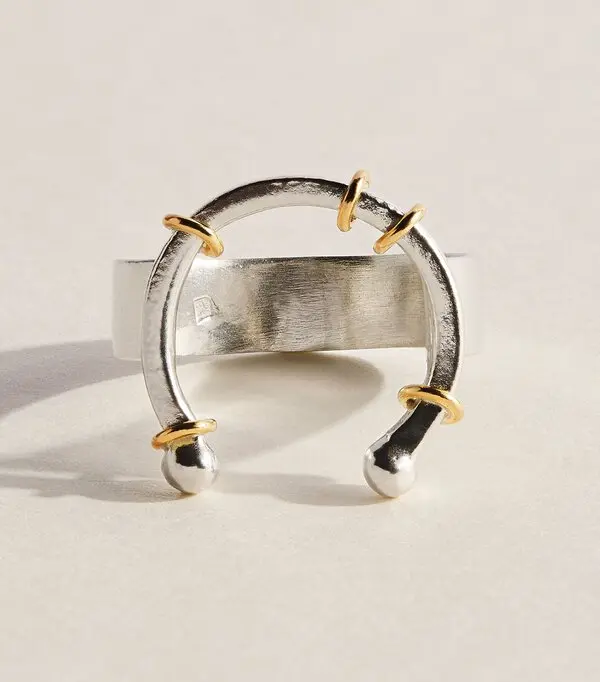 FYR Sterling And Yellow Gold Purity 2.0 Ring - Silver