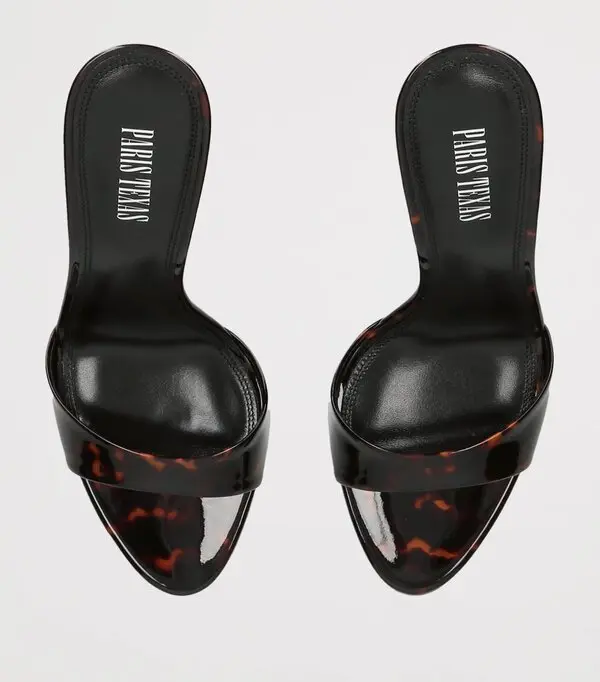 Paris Texas Patent Leather Lidia Mules 105