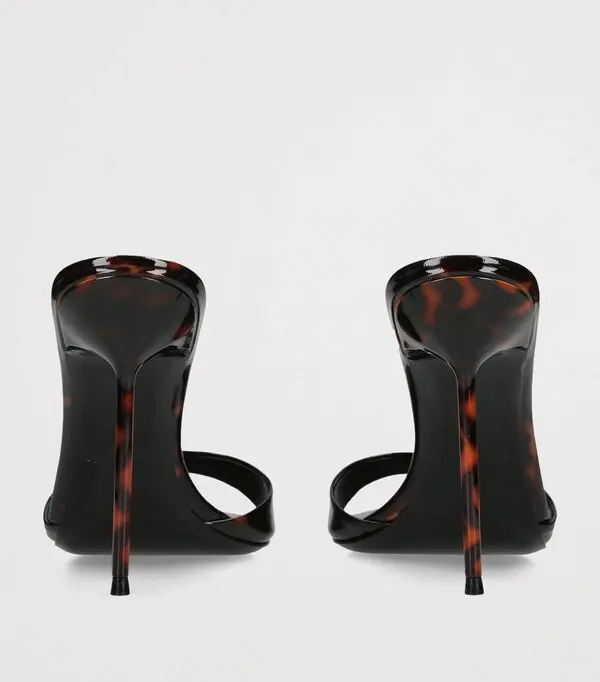 Paris Texas Patent Leather Lidia Mules 105 - Brown