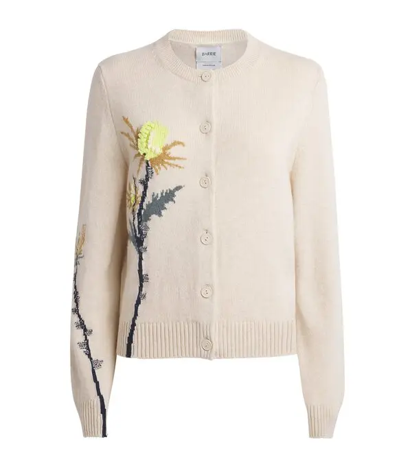 BARRIE Cashmere Thistle Cardigan