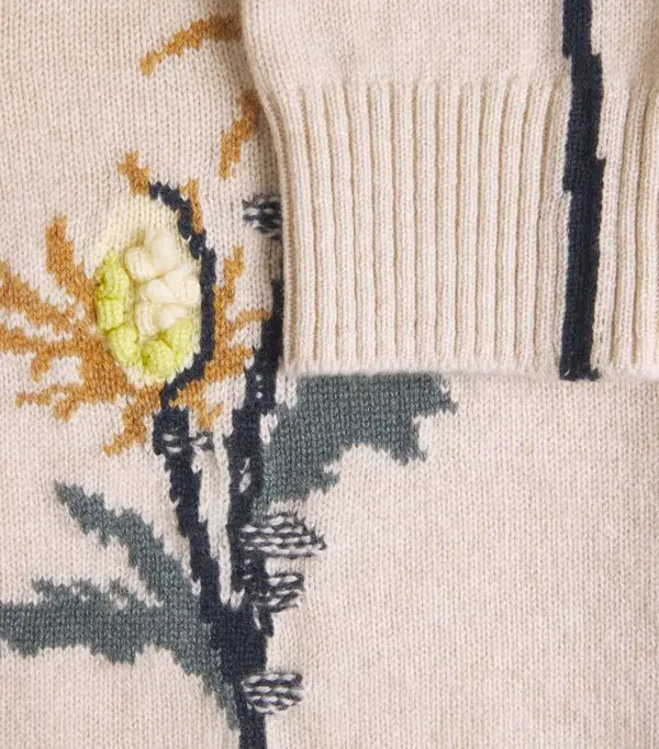 BARRIE Cashmere Thistle Cardigan