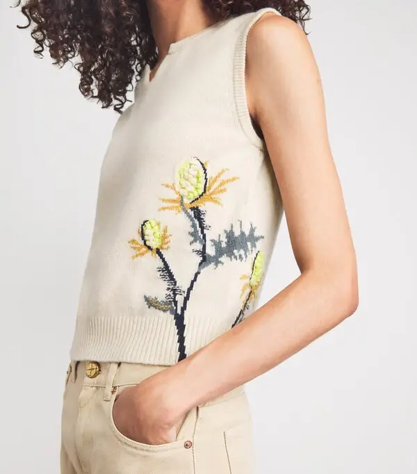 BARRIE Cashmere Thistle Top