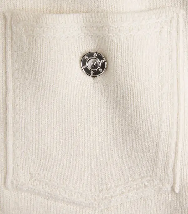 BARRIE Cashmere Cotton Midi Skirt