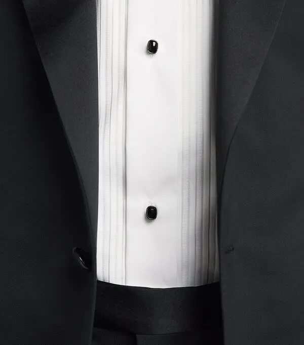 BABETTE WASSERMAN LONDON Rhodium-plated Swarovski Crystal Cufflinks