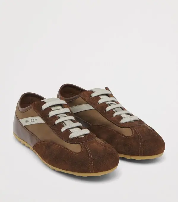 Alexander McQueen Suede Boxe Sneakers