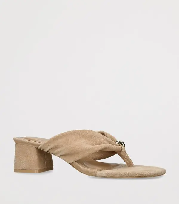 Simkhai Suede Stella Heeled Mules 50