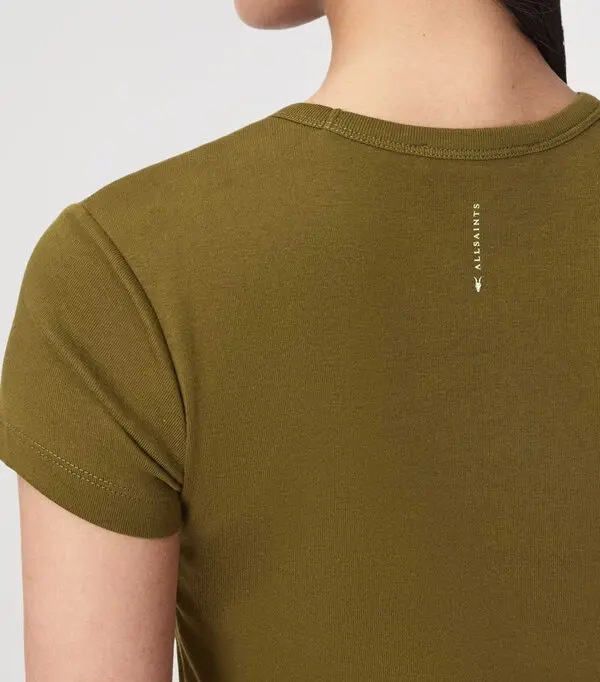 ALLSAINTS Organic Cotton Stevie T-shirt - Green