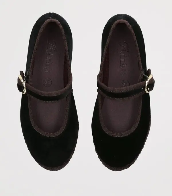 FLABELUS Velvet Sethe Mary Janes