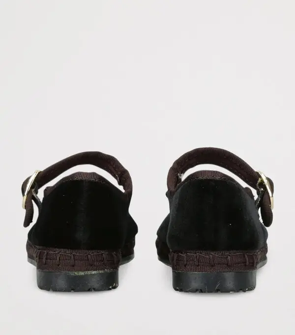FLABELUS Velvet Sethe Mary Janes