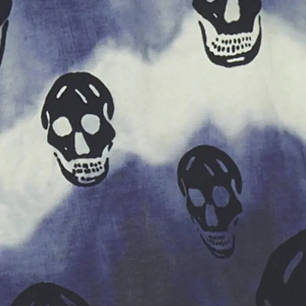 Alexander McQueen Tie-dye Skull Swim Shorts