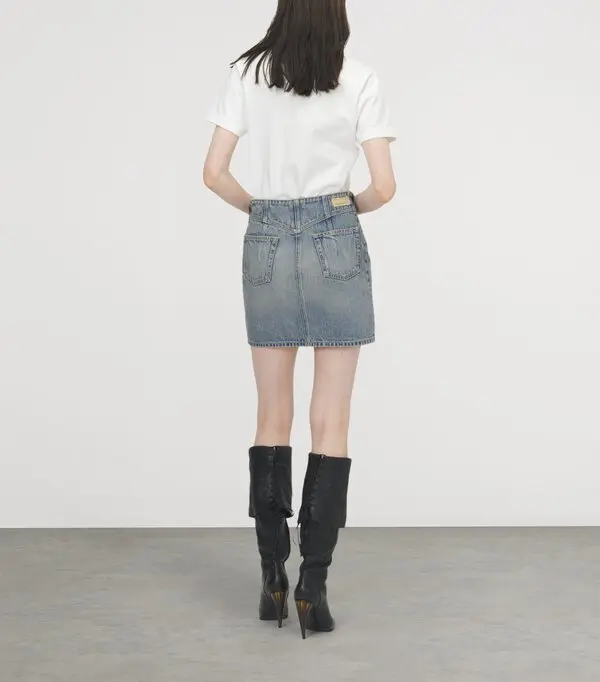 Alexander McQueen Embroidered Logo T-shirt