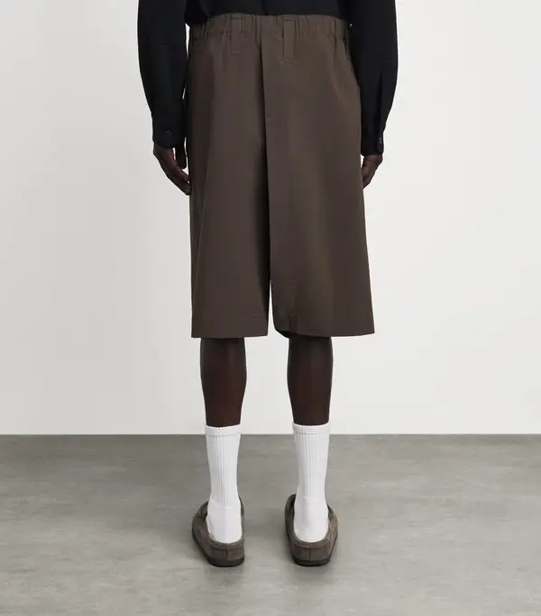 Issey Miyake Wide-leg Chino Shorts