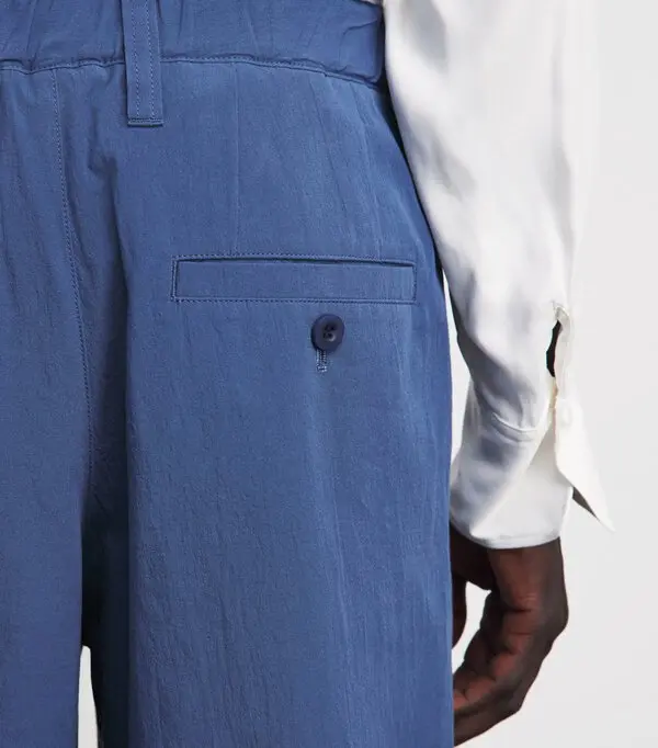 Issey Miyake Pleated Tailored Trousers